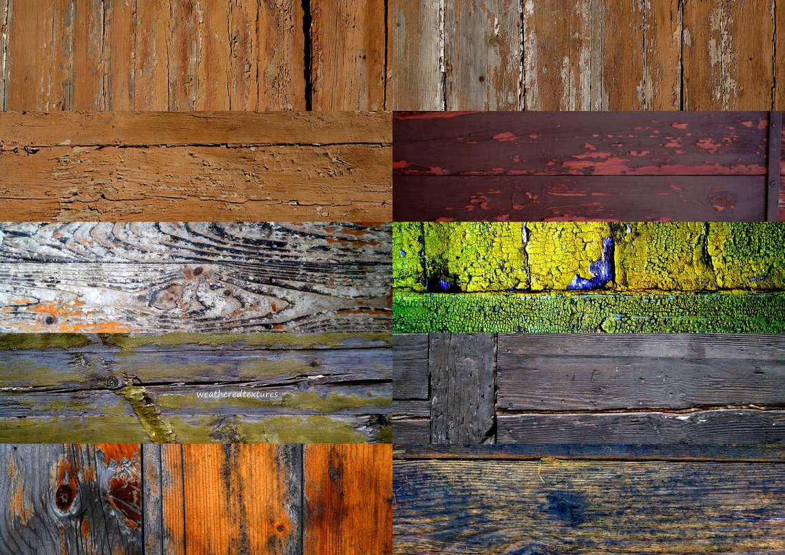 Wood Textures Natural Wood Digital Paper Wood Texture Pack - Etsy