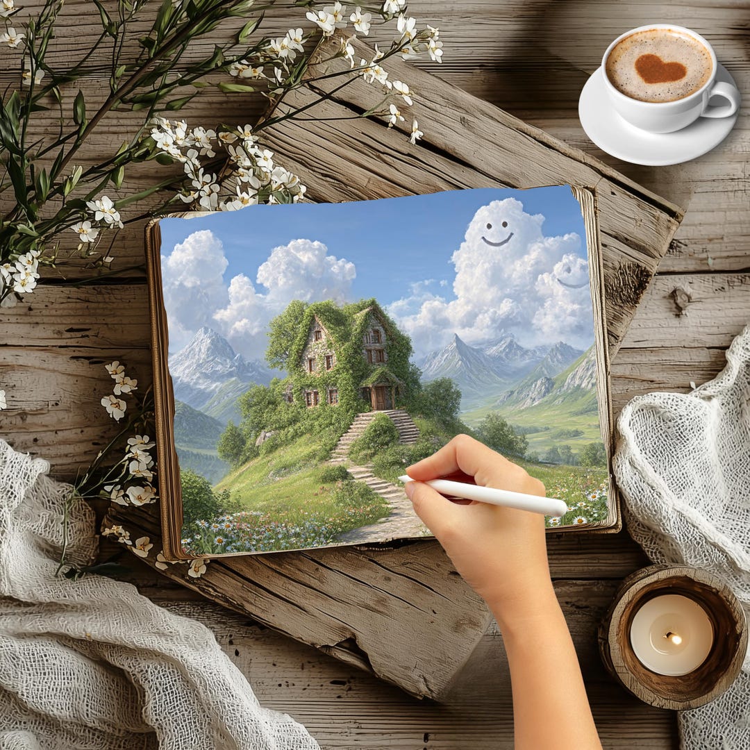 Positive Mindset Journal Printable: Gratitude & Self-care (commercial ...