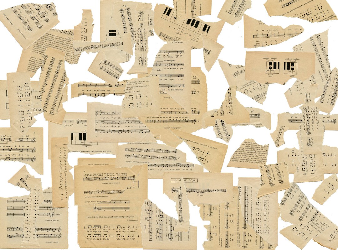 Vintage Note Paper Clipart Torn Note Paper 55 Transparent PNG Files Old ...