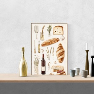 French Recipes Journal Pages, Printable Ephemera, Digital Cooking ...