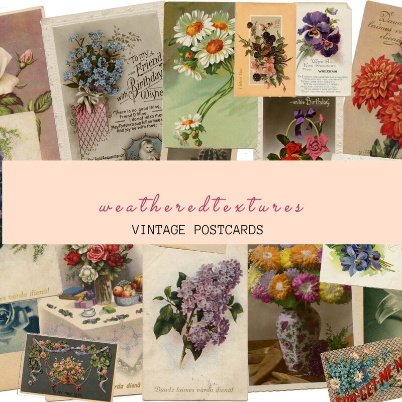 Postcard Set - Etsy