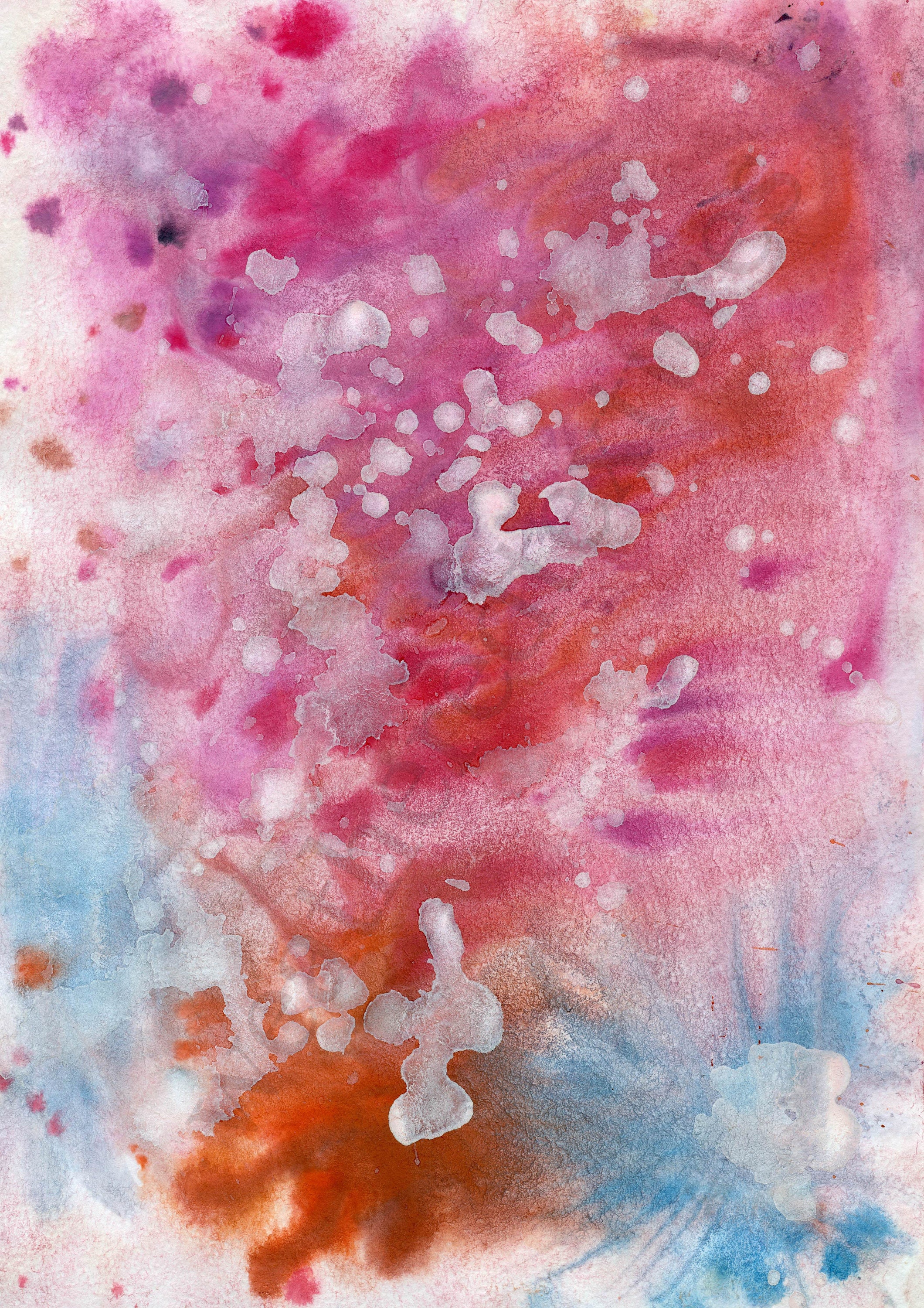 Digital Paper Textures Watercolor Paint Printable Collage | Etsy