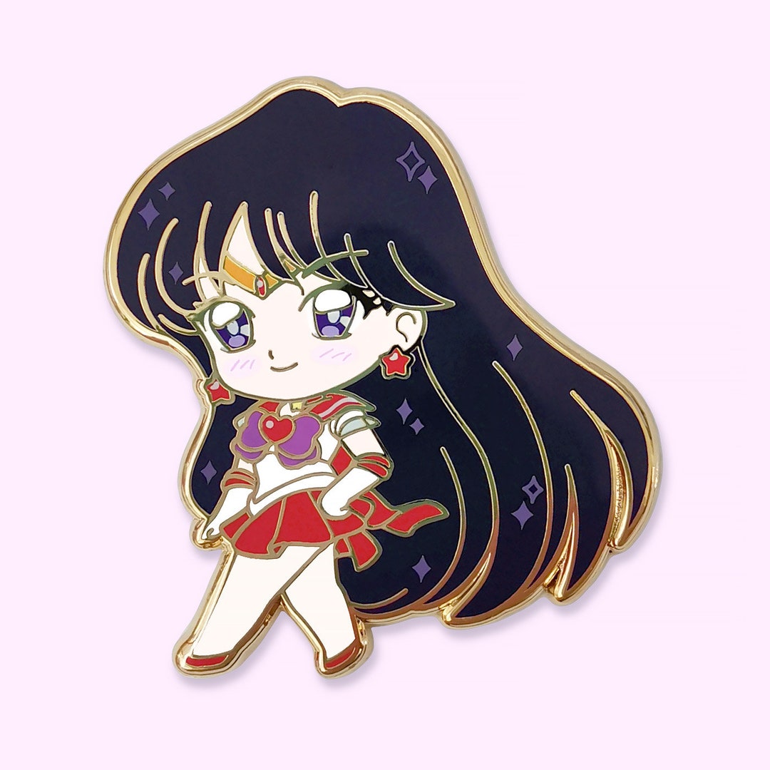 Mars Chibi Enamel Pin - Etsy