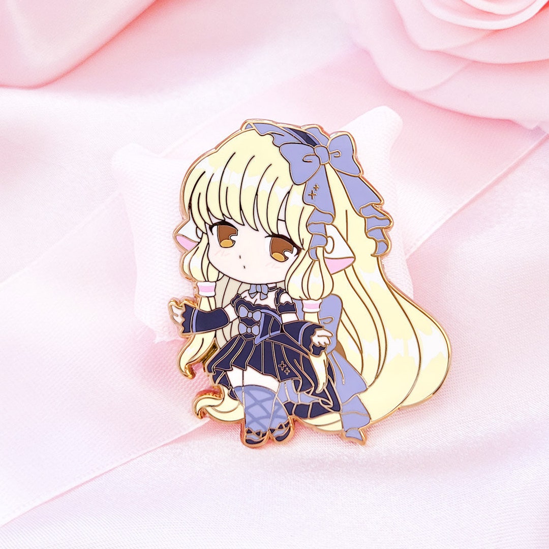 Freya Chibi Enamel Pin Lolita Dress Ver. - Etsy