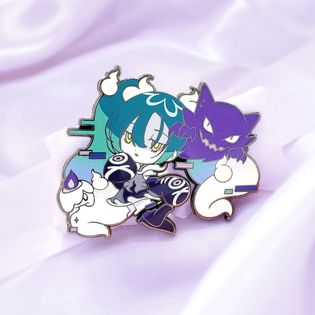 Ghost Trainer Hatsune Miku Vocaloid X Project Voltage Enamel Pin - Etsy