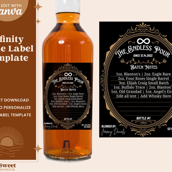 Infinity Bottle - Etsy