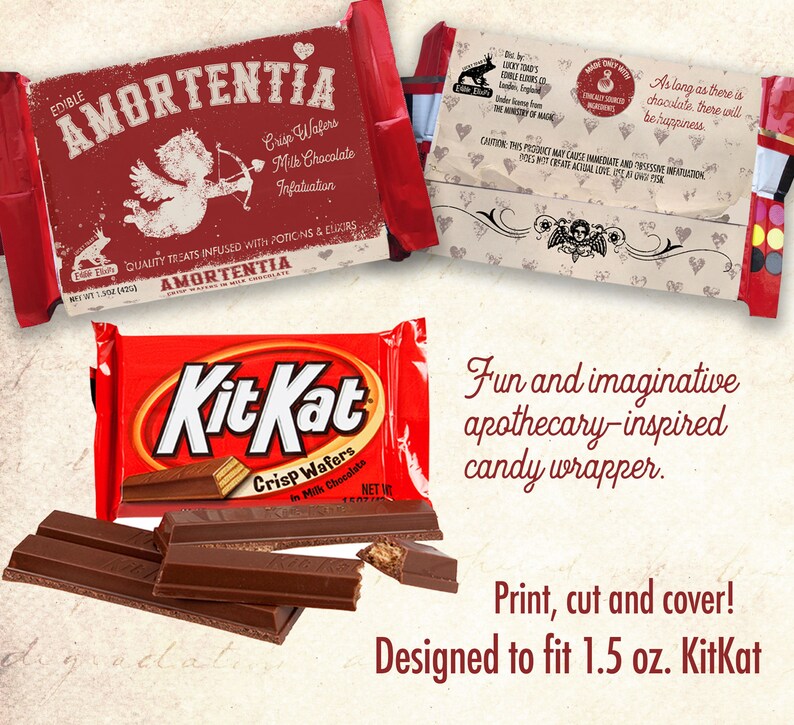 Wizard Inspired Candy Bar Wrapper Witch Party Favors | Etsy