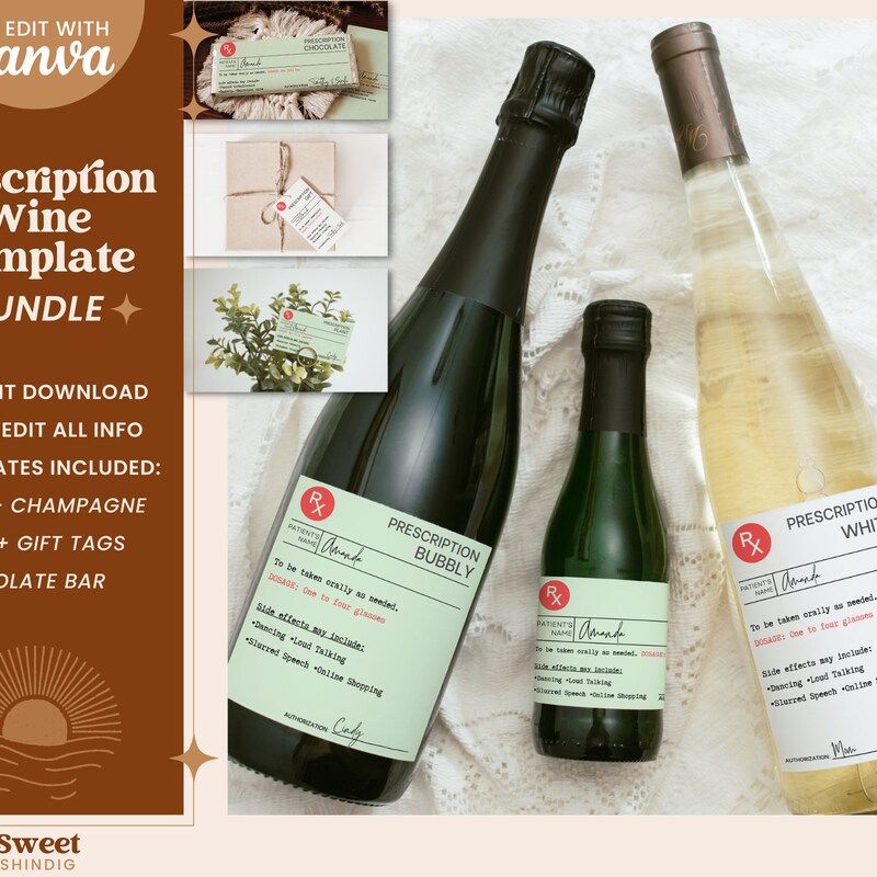 Rx Label - Etsy