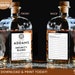 Infinity Bottle Label Template, Canva Template - Etsy