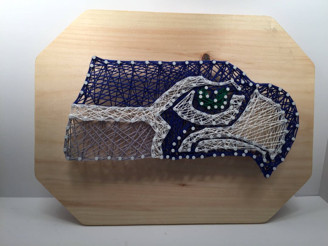 Fabriqué à Oder Seahawks String Art. - Etsy France