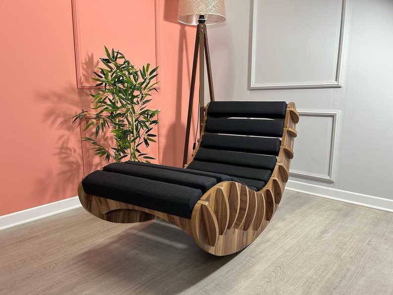 Lego Rocking Chair Wooden Rocker for Bedroom Livingroom or - Etsy UK