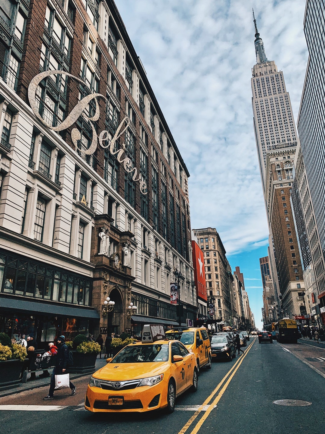 34th Street, New York City NYC. Art Print in Photo Paper - Etsy