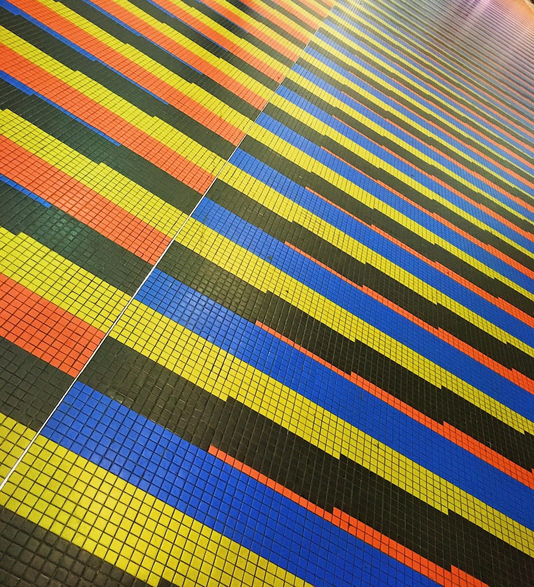 Cruz Diez Lámina: Cromointerferencia de color aditivo. Maiquetía ...