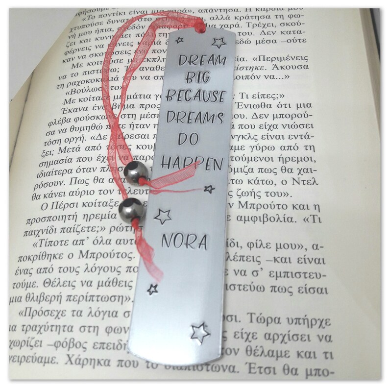 Custom metal bookmark College student gift Medical student | Etsy