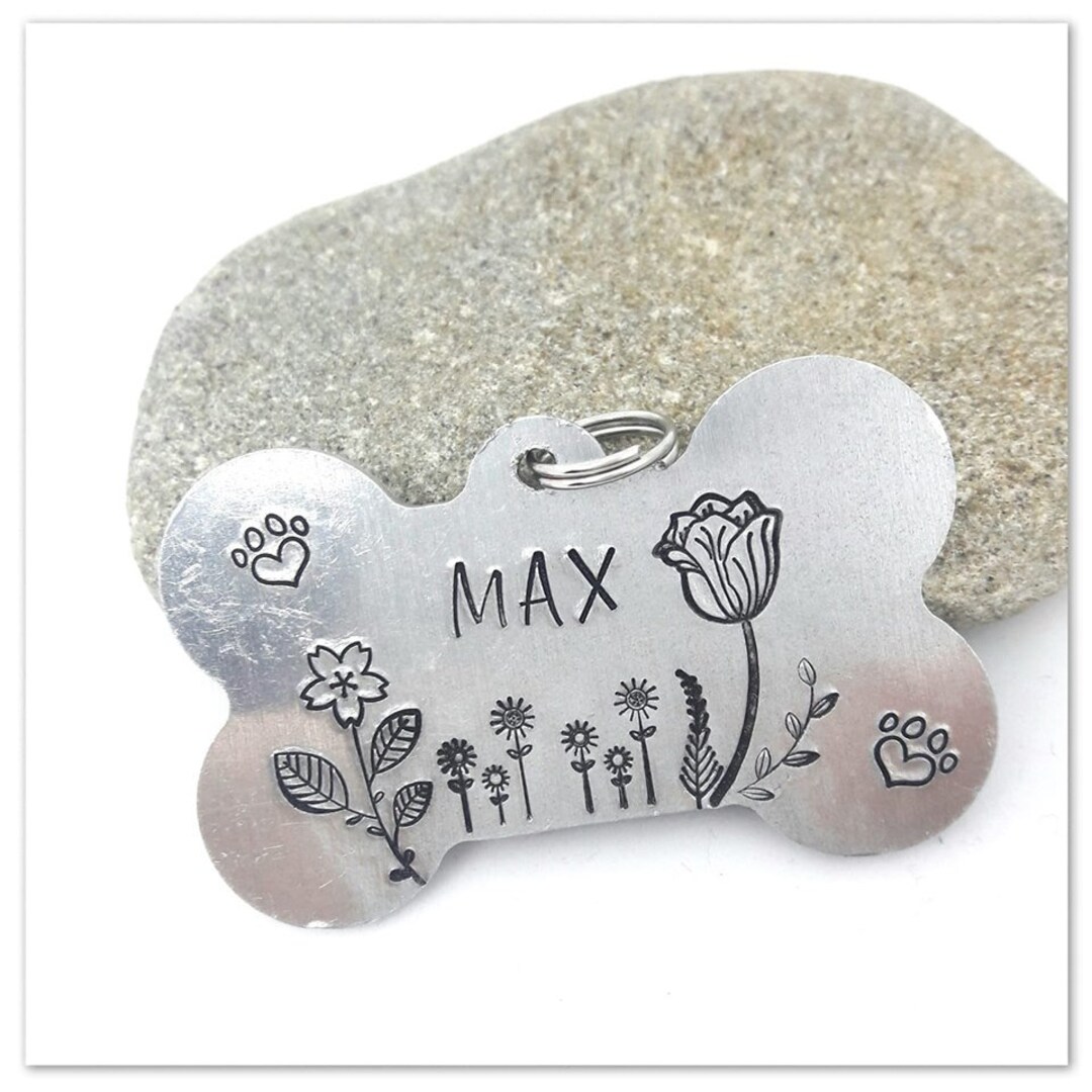 Personalized Dog Tag Collar Name Tag Dog ID Tag Custom Dog Name Tag ...