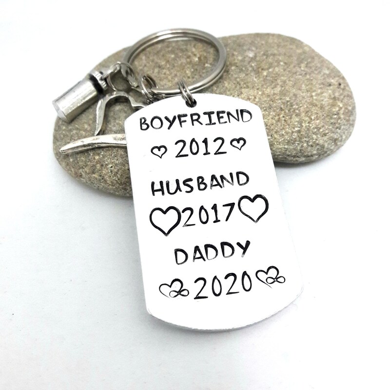 Husband Keychain - Etsy
