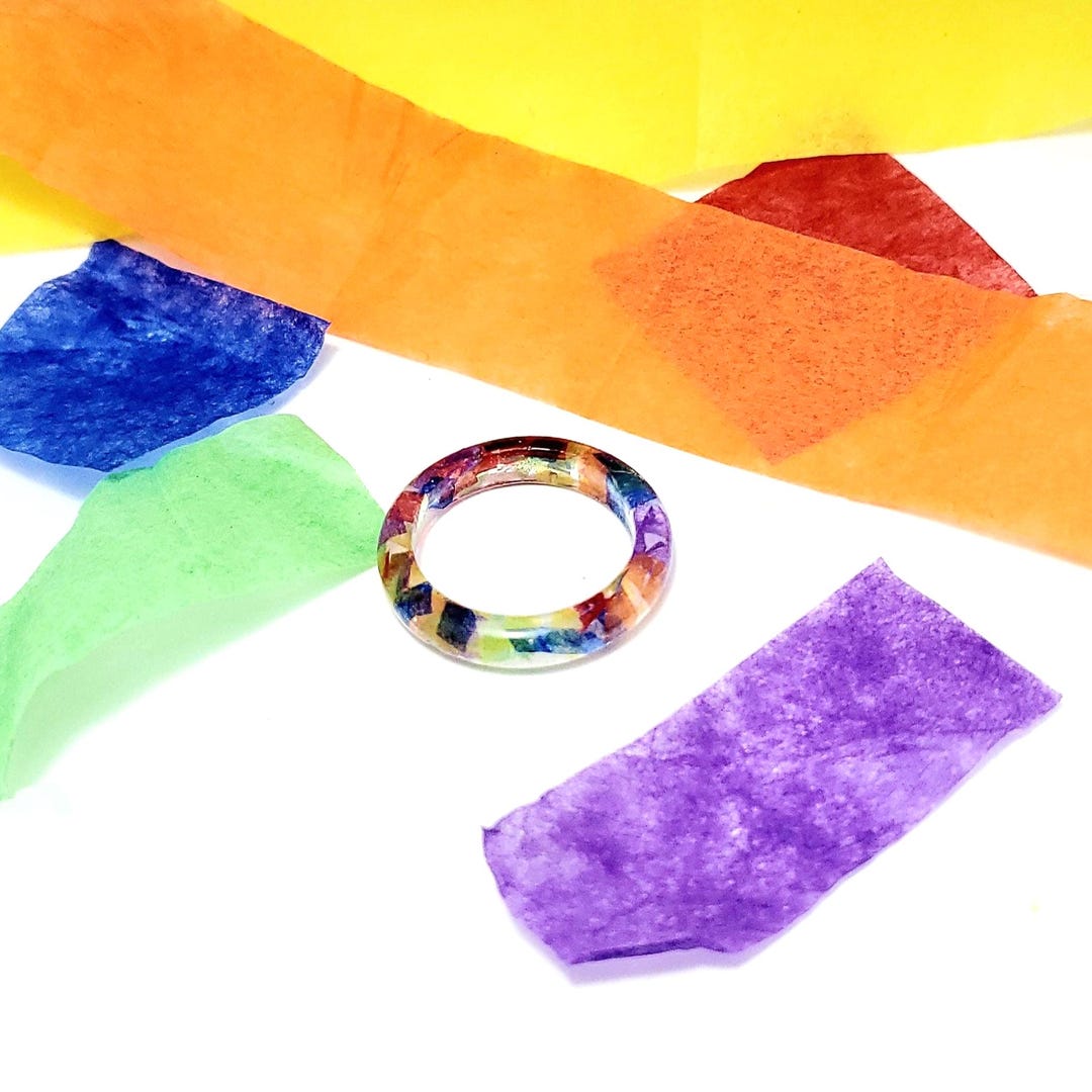 ATZ Stacking Ring|towards the Light Tour Concert Confetti|memory Piece ...