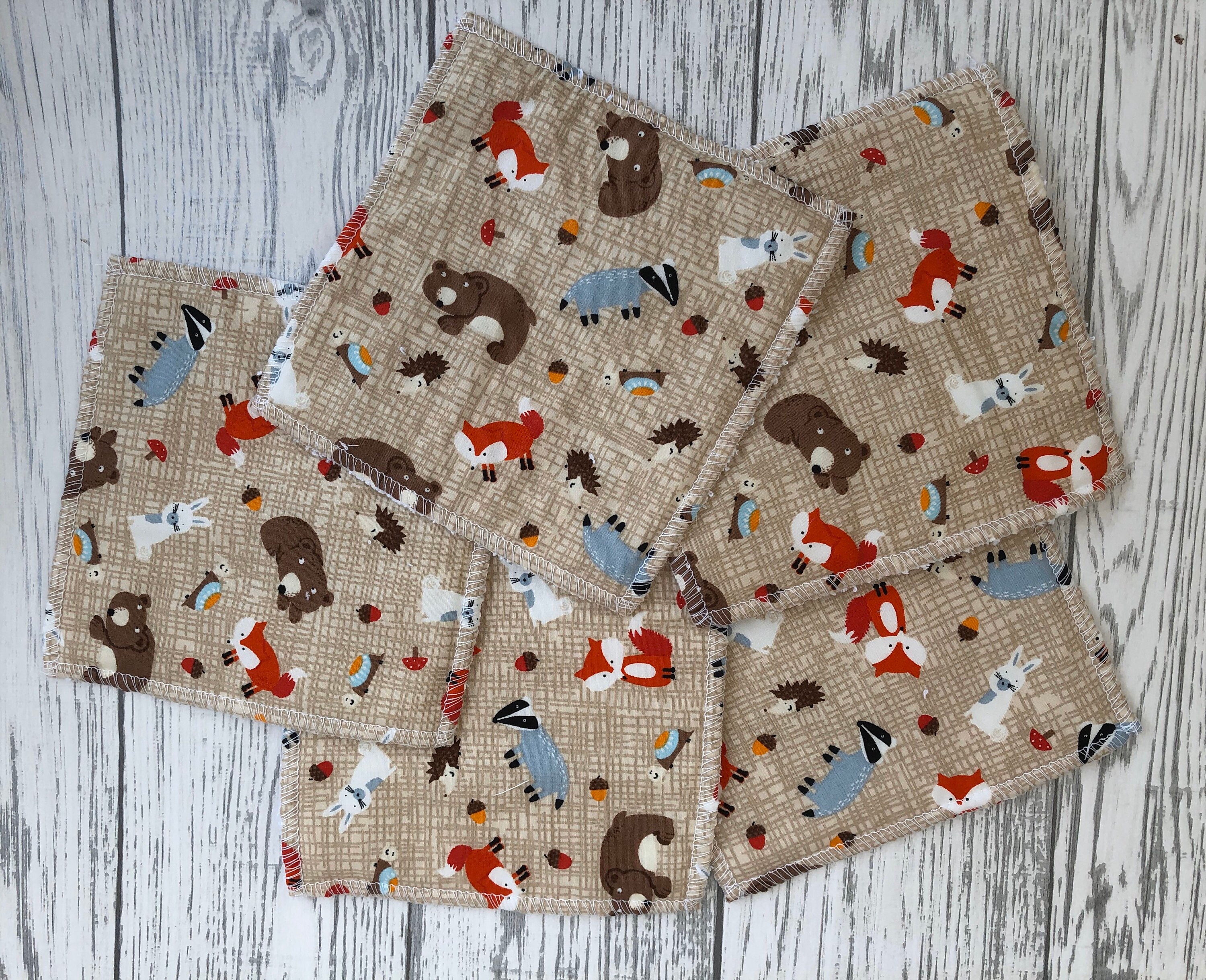 Reusable Baby Wipes Face Cloths Washable Wipes Zero Waste - Etsy UK