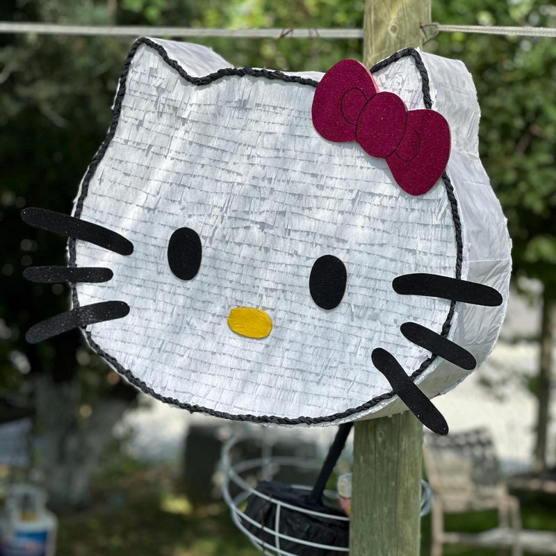 Helllo Kitty Piñata - Etsy