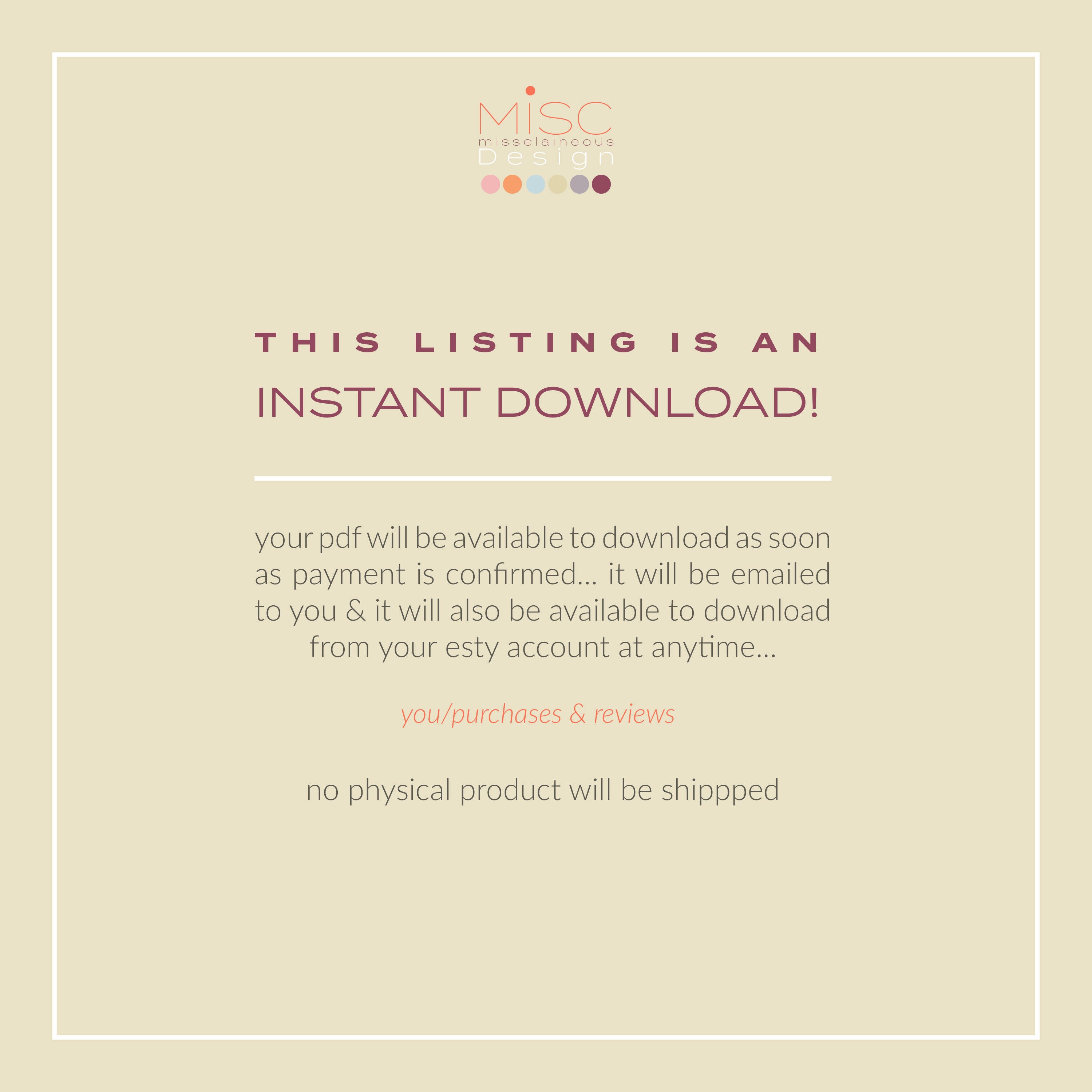 Bullet Journal Kit, Perpetual Weekly Printable Planner, Weekly ...