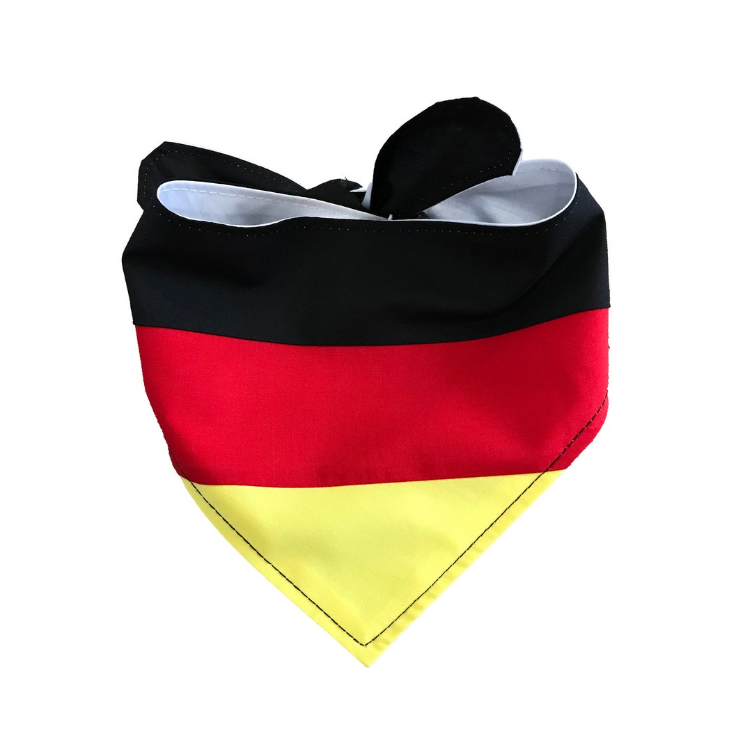 Euro 2024 Dog Bandana Necktie , Soccer Team Pet Bandana, Germany Scarf ...