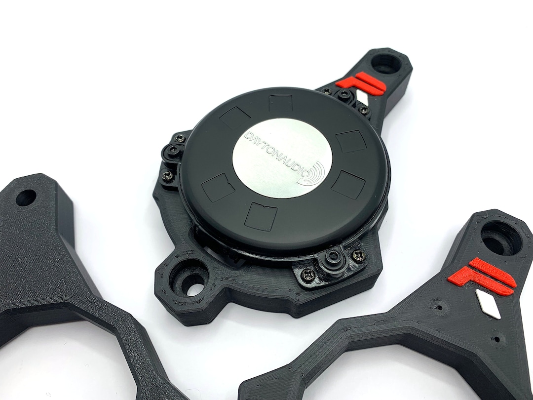 Popsracer Bass Shaker Transducer Frame Mount V2.0 for Dayton Puck Sim ...