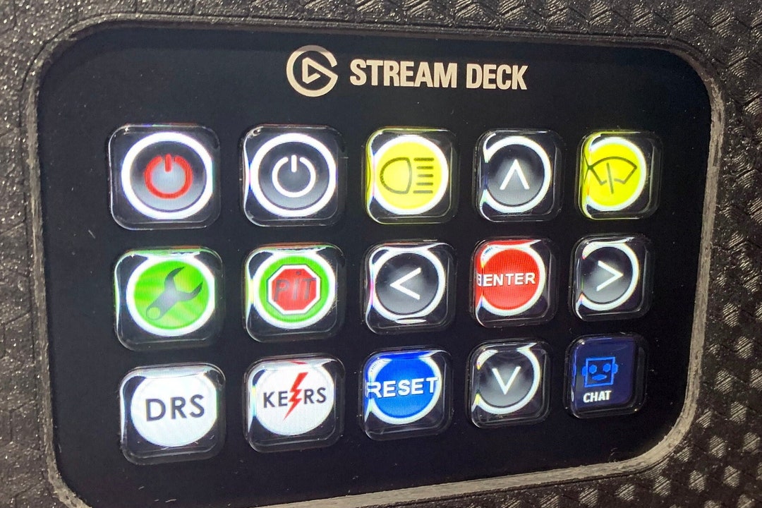 Popsracer's Elgato Stream Deck Sim 430 Custom Racing Icons - Etsy