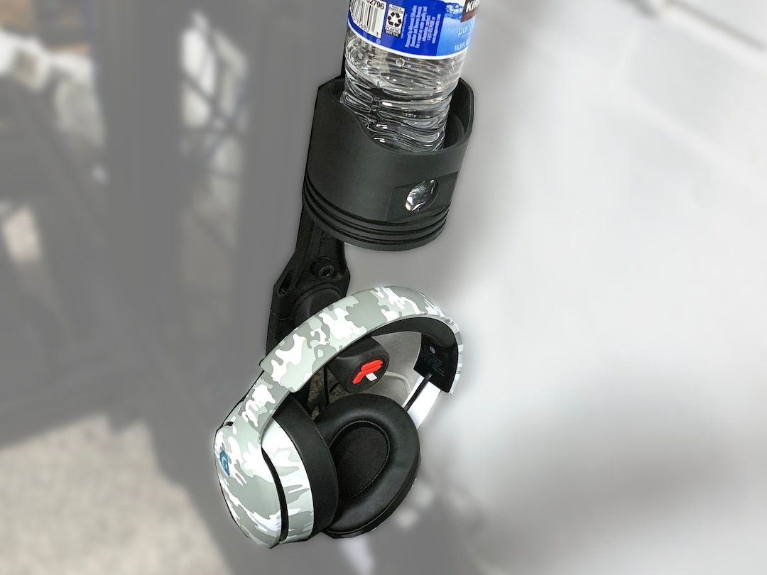 Popsracer 8020 Sim Racing Piston Connecting Rod Cup & Headphone Holder ...