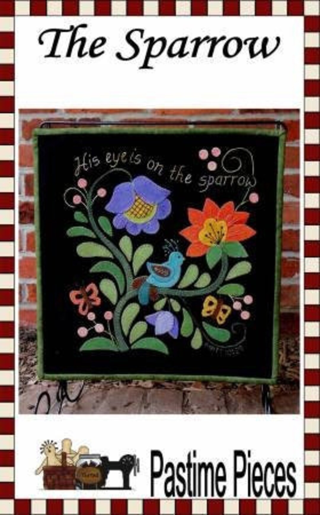 Sparrow, the Folk Art Penny Pattern by Pastime Pieces - Etsy