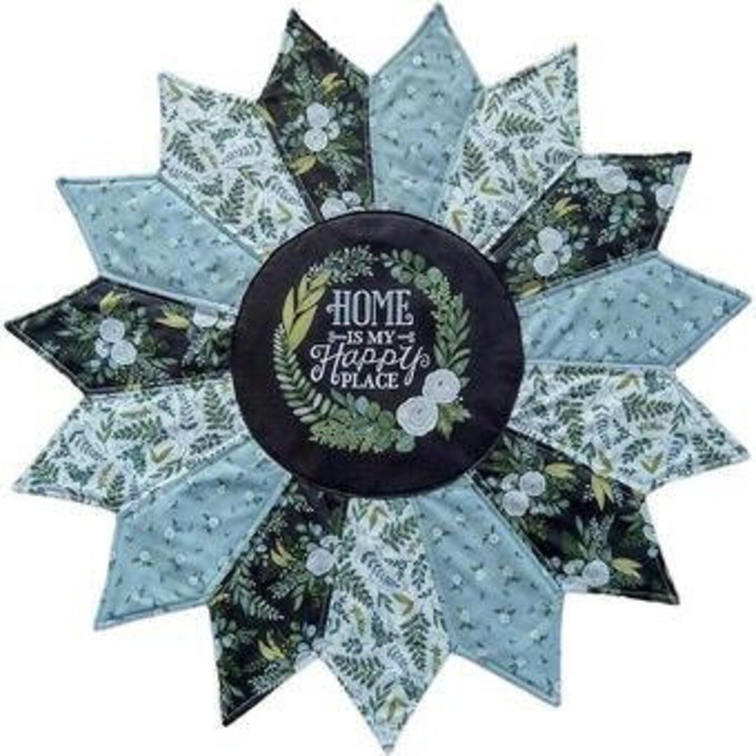 Sunshine Mat Centerpiece Folk Art Penny Rug by Rachel's of Greenfield ...