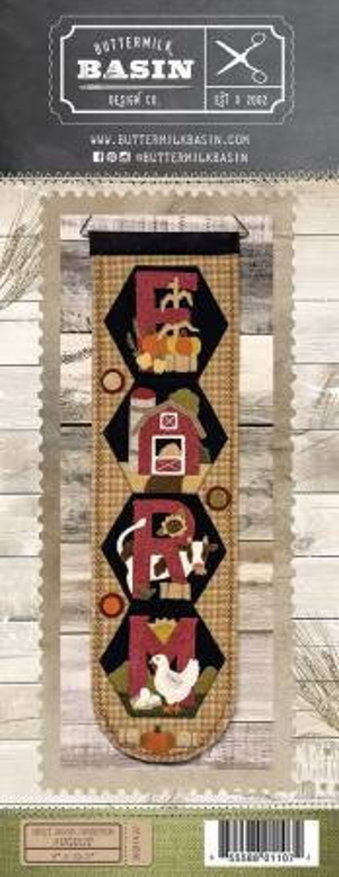 Hexi Door Greeter August Folk Art Penny Pattern by Buttermilk Basin - Etsy