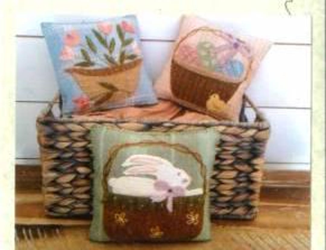 Spring Bowl Fillers Folk Art Penny Pattern by Little Bits by Joan - Etsy