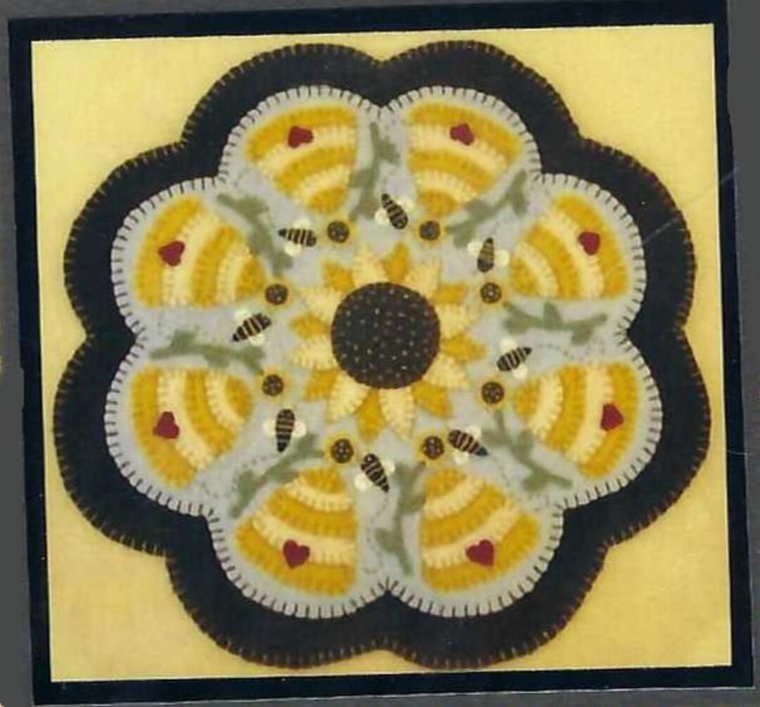 Sweet as Honey Folk Art Penny Pattern by Penny Lane Primitives - Etsy