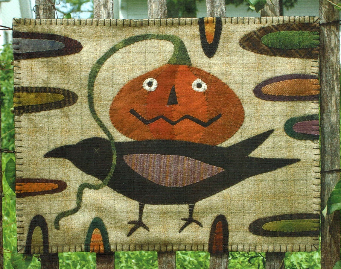 Prize Pick Folk Art Penny Rug by Threads That Bind Pattern - Etsy