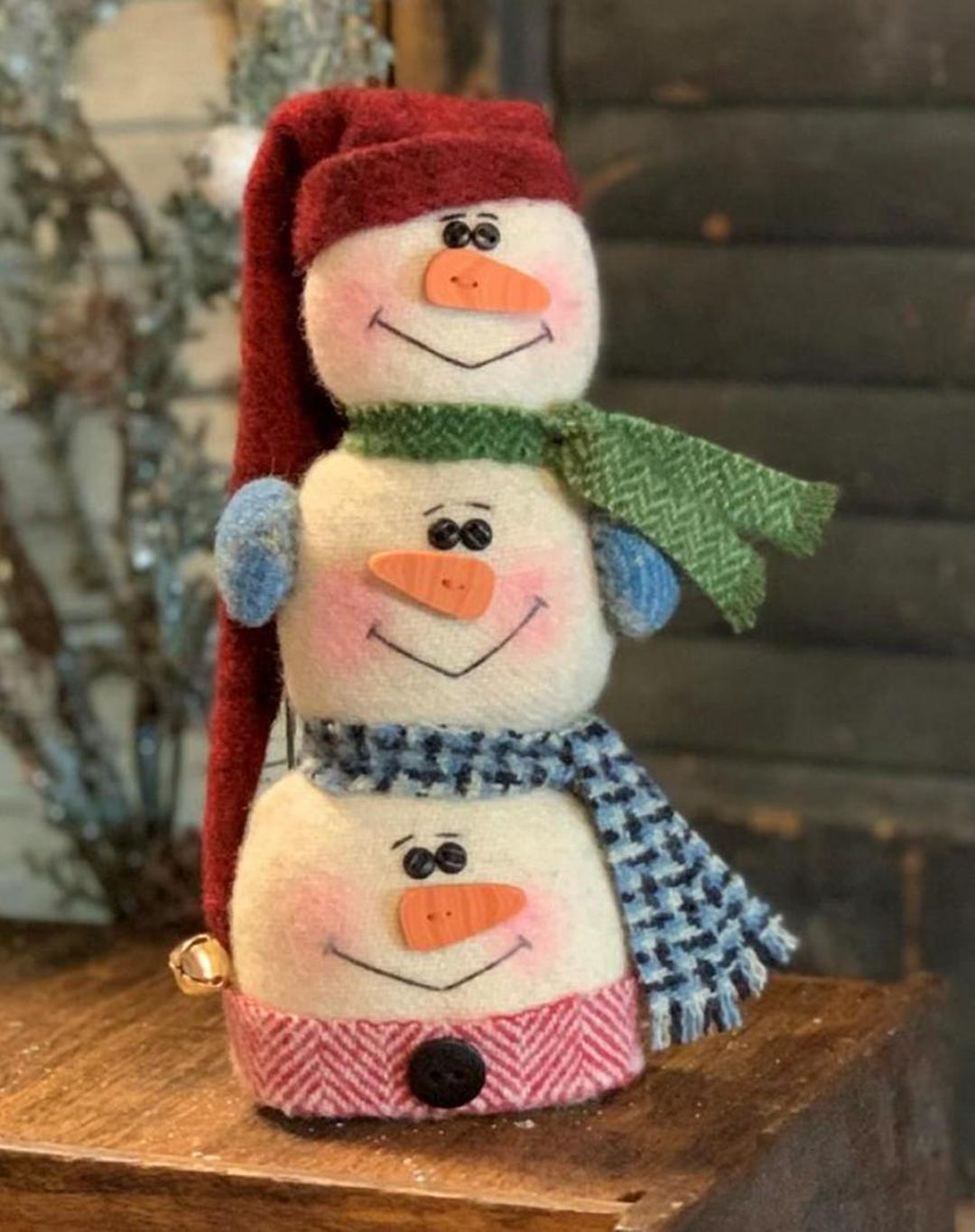 Snow Stack Pattern Keep Folk Art Penny Pattern by Cottonwood Creations ...