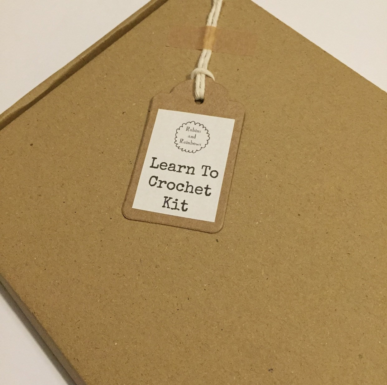 Learn to Crochet letterbox Kit / Gift / Crochet for | Etsy UK