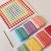 Sewing / Cross Stitch Kit With Binca Fabric, Blunt Needle and Cotton ...