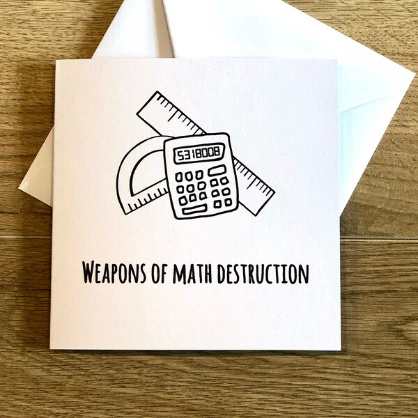 Math Pun Birthday Cards - Etsy