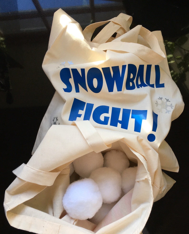 Indoor Fake Snowball Fight Game | Etsy