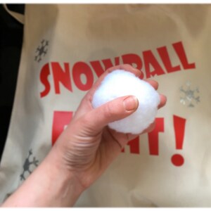 Indoor Fake Snowball Fight Game - Etsy UK