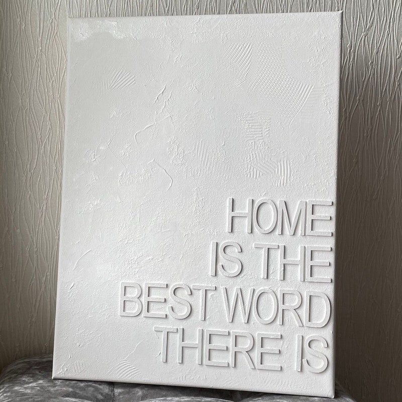 Textured Canvas Wall Art - Etsy
