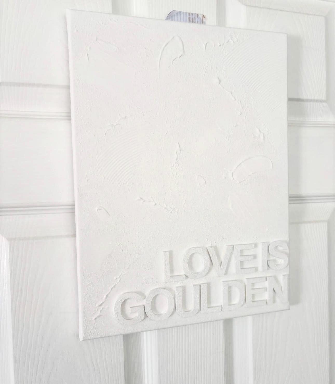 Textured Canvas With Wording - Etsy UK