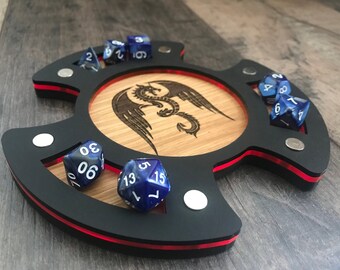 Dice Coaster for Dungeons and Dragons DND RPG Board Games | Etsy UK