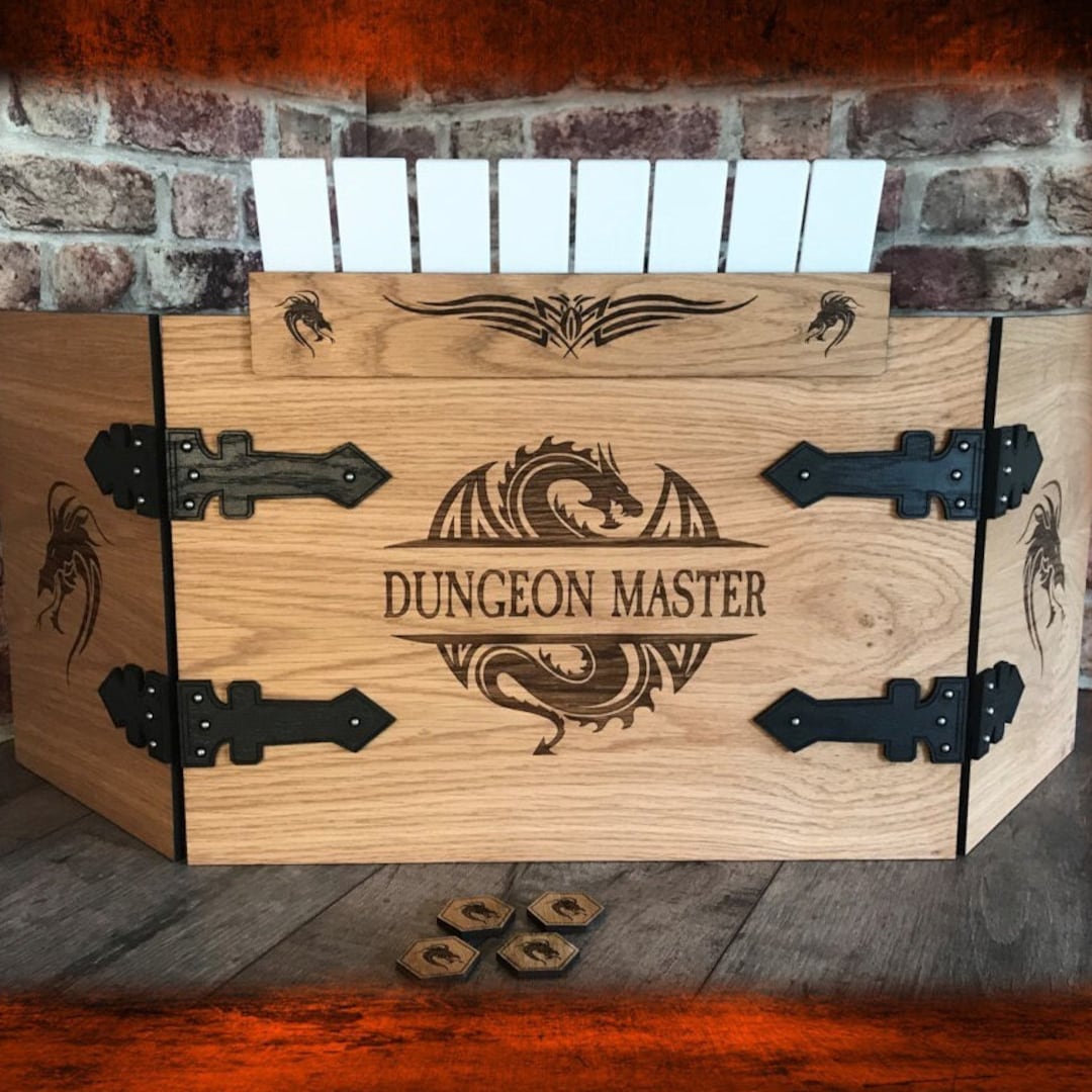 Dungeon Master Screen DM Screen Dnd, RPG, Dungeons & Dragons, INCLUDING ...