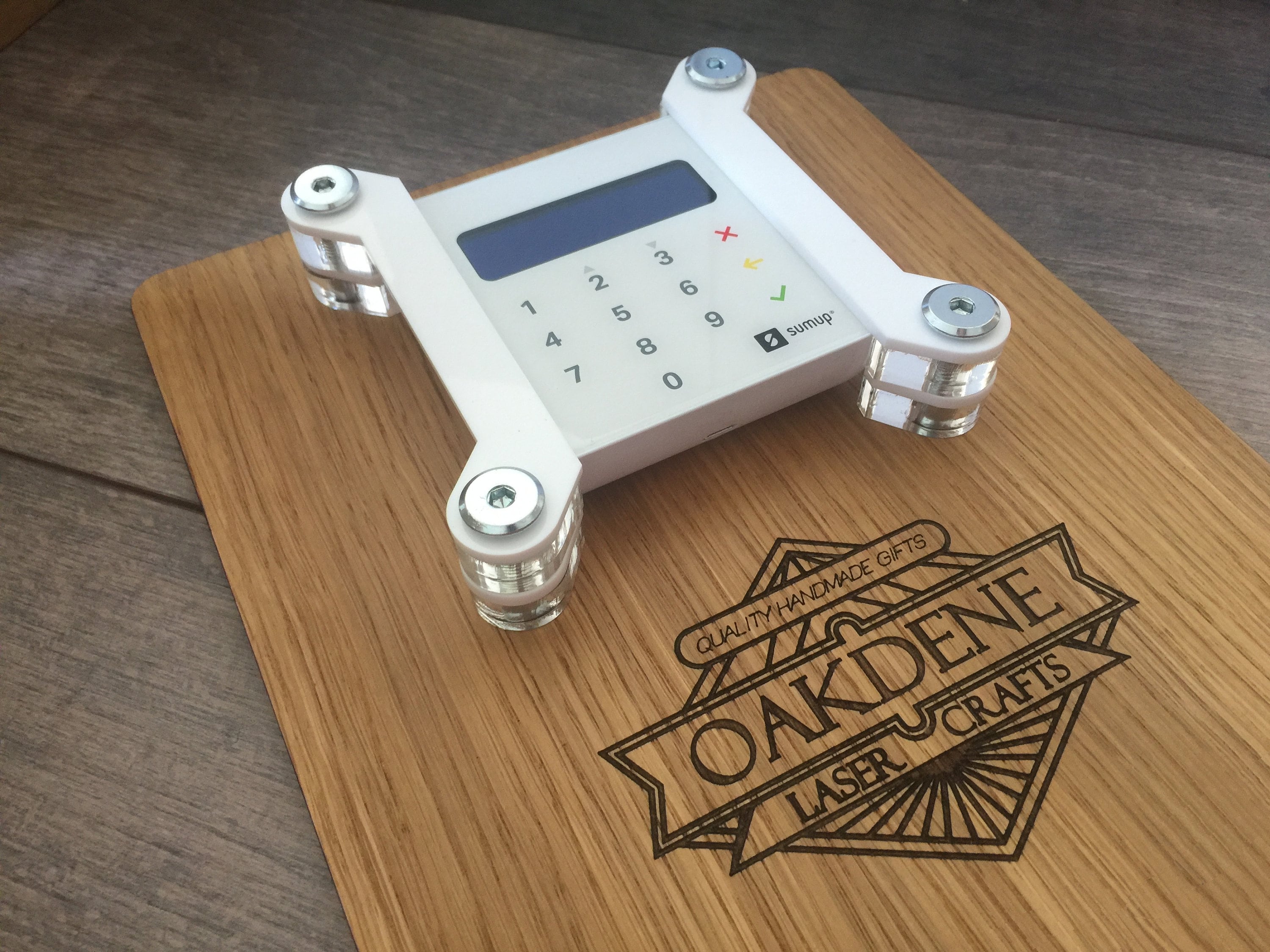 Sumup Air Card Reader Holder Stand - Personalised With Your Business ...