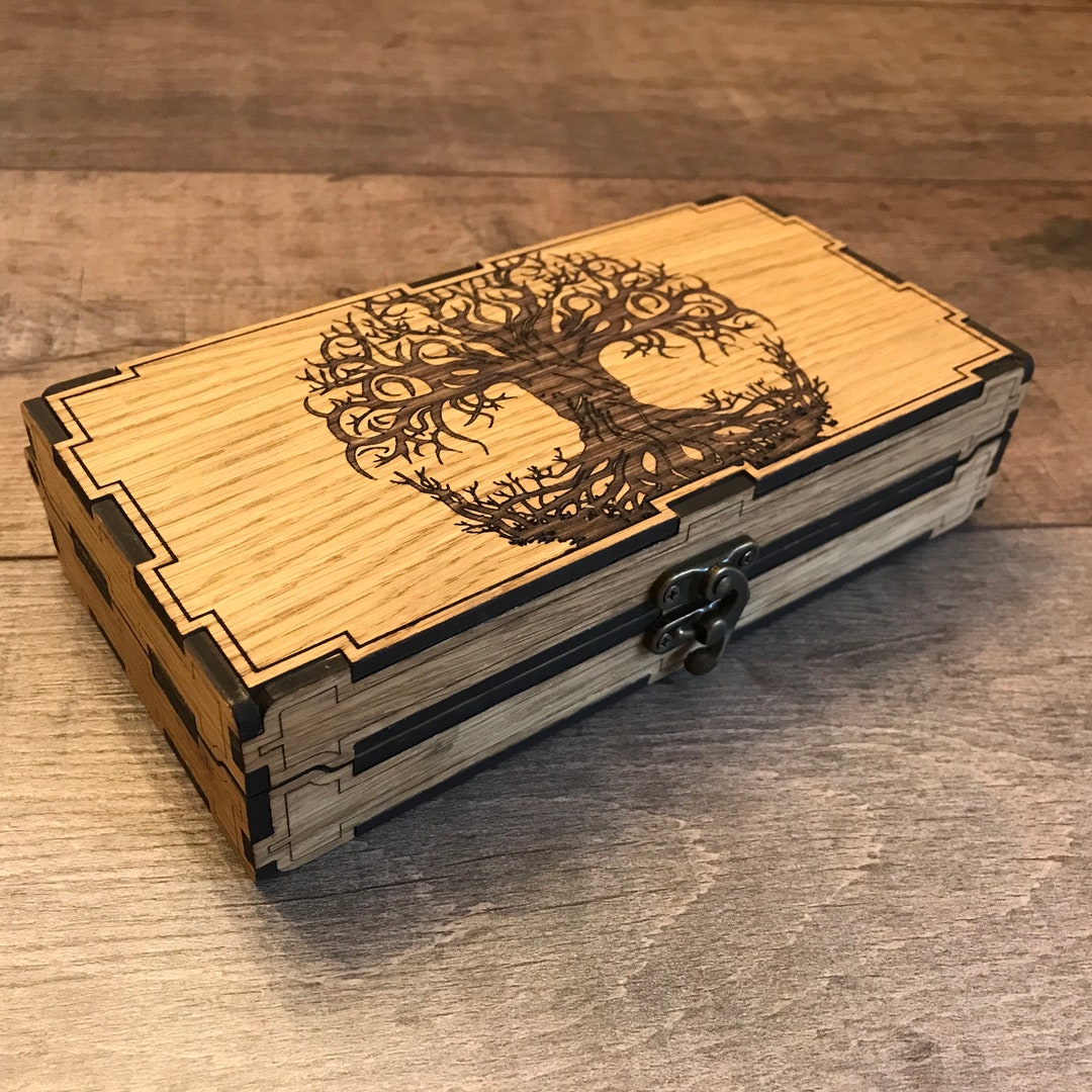 Dice Chest Box for Dungeons and Dragons DND RPG Board Games Tree of ...