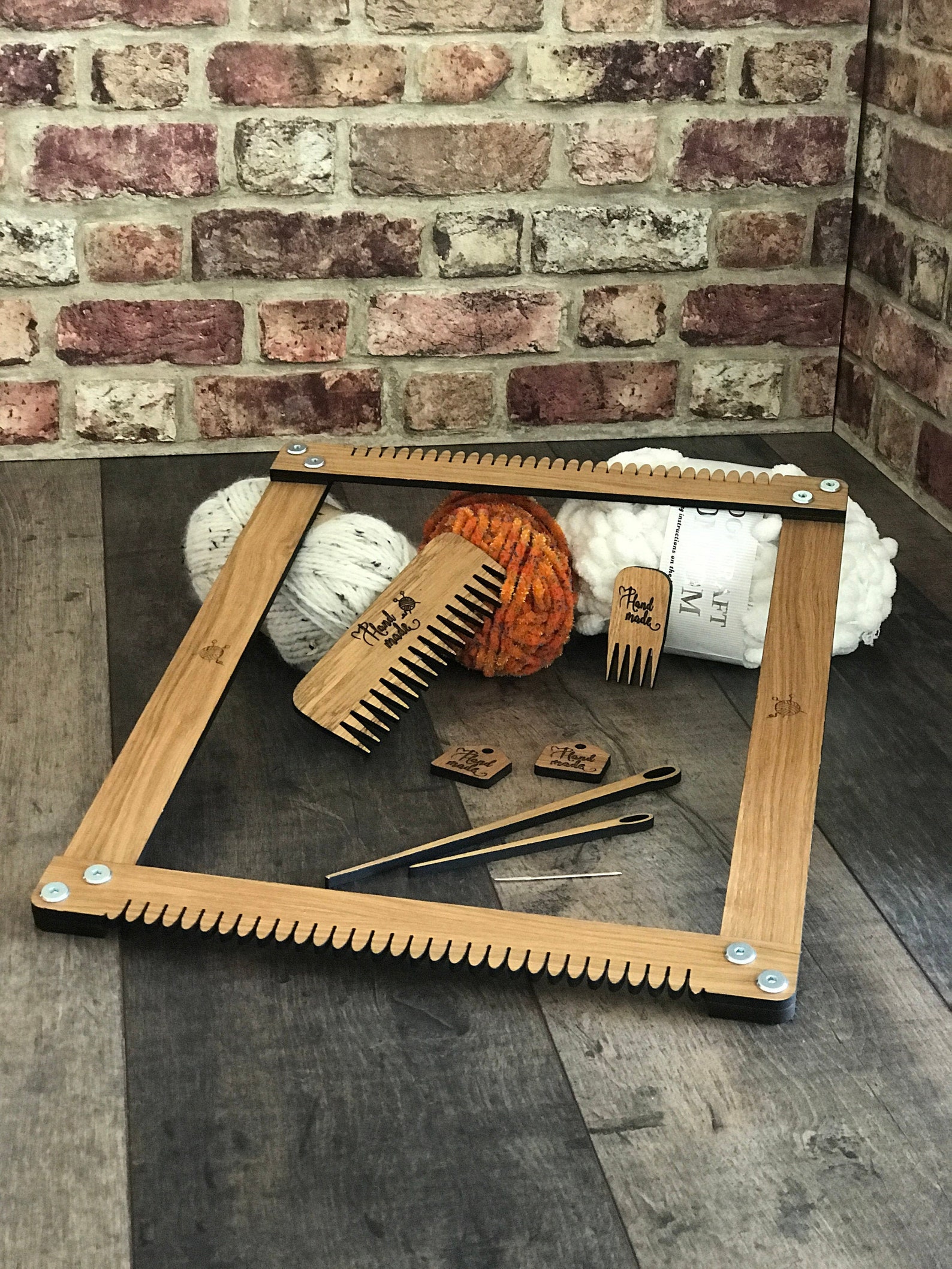 Weaving Loom Extra Large PLUS Accessories Large Lap Loom - Etsy UK