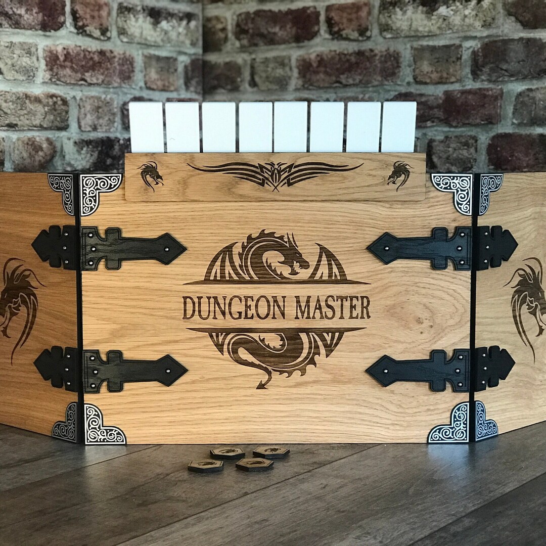 Dungeon Master Screen DM Dnd, RPG, Dungeons & Dragons, INCLUDING an ...