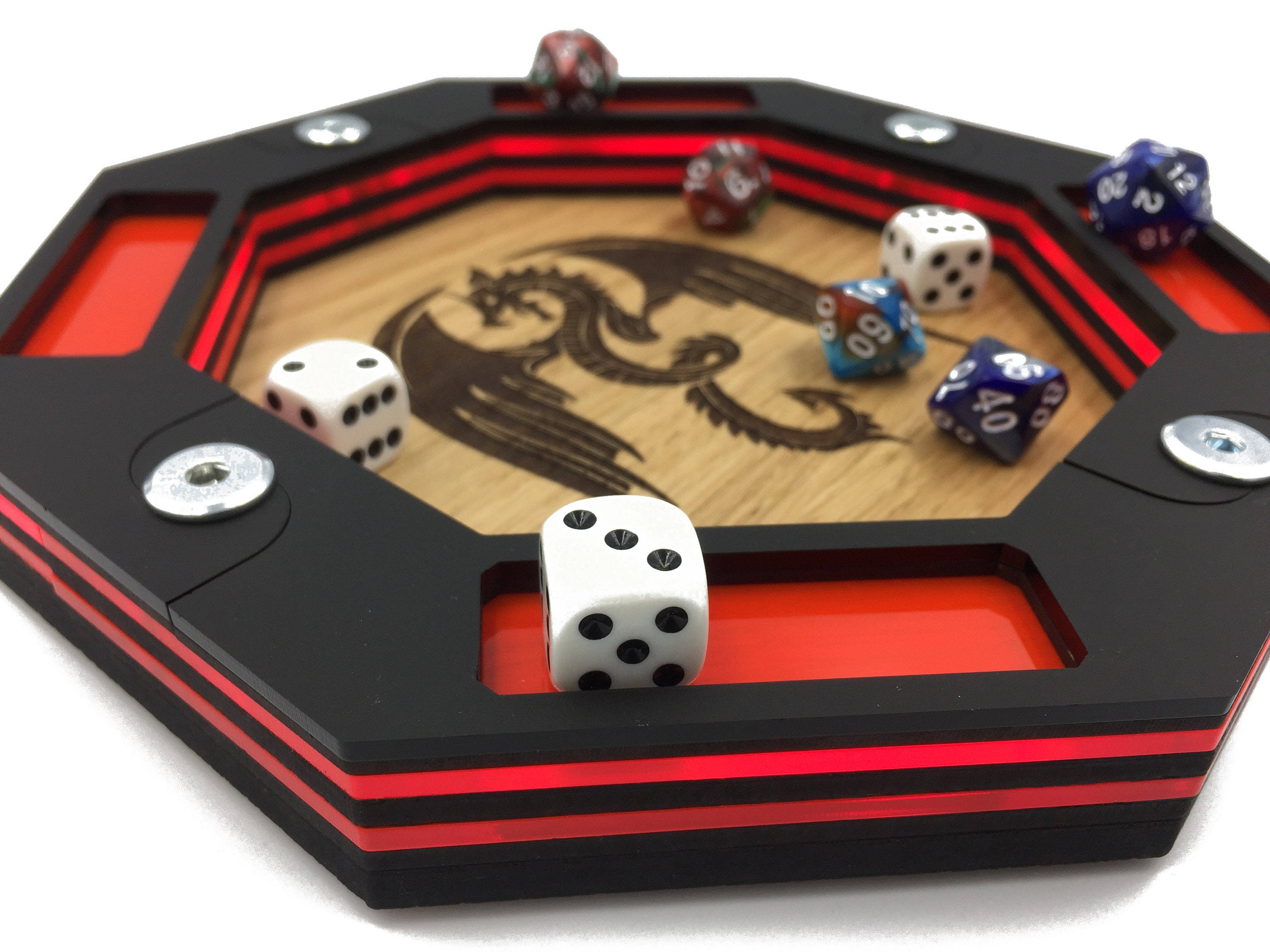Dice Tray Dungeons and Dragons Dnd D&D RPG Tabletop Gaming - Etsy UK