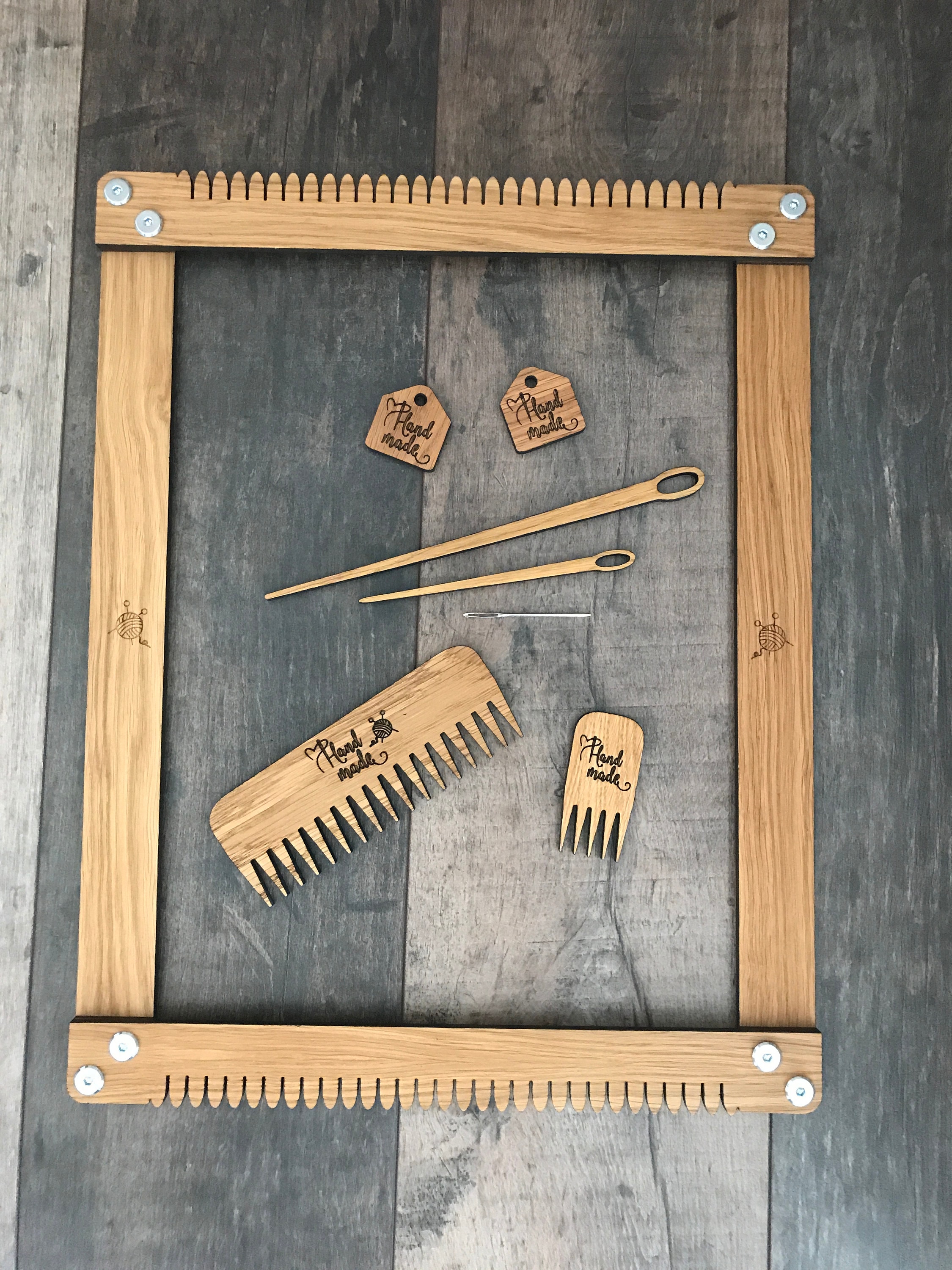 Weaving Loom Extra Large PLUS Accessories Large Lap Loom - Etsy UK